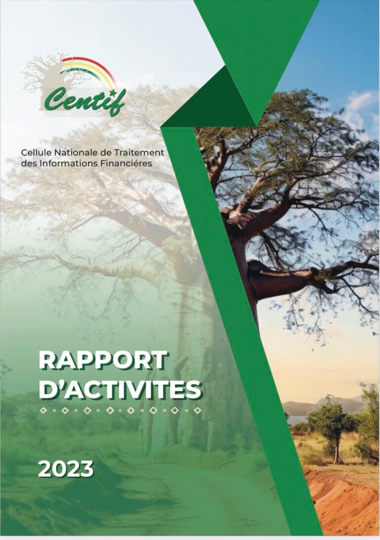 RAPPORT CENTIF 2023 | Bonne Gouvernance Afrique